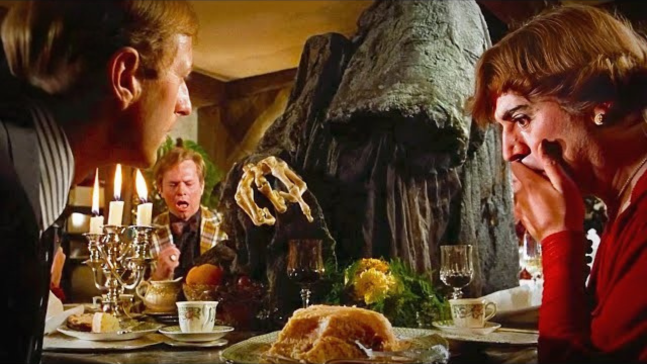 Death Shows Up Monty Python's The Meaning of Life (John Cleese)