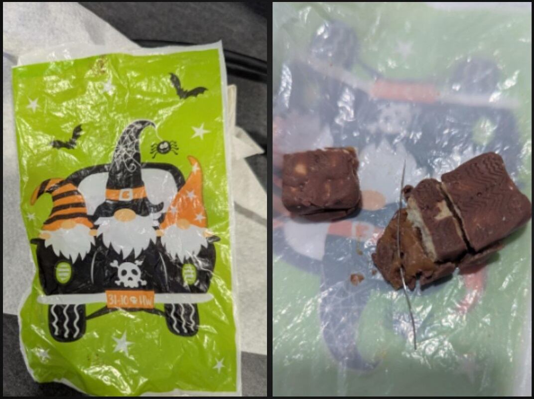 Needle found in Halloween candy in Windsor prompts police warning
