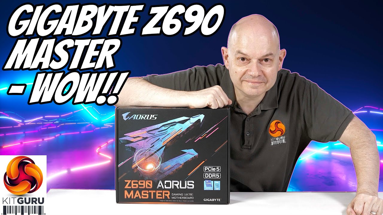 Gigabyte Z690 Aorus Master first look and more!