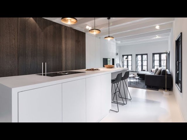 Amazing Minimalist Apartment Design In Historic Amsterdam Building ...