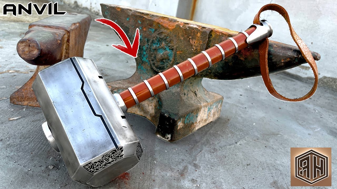 Turning an old anvil into Thor's hammer