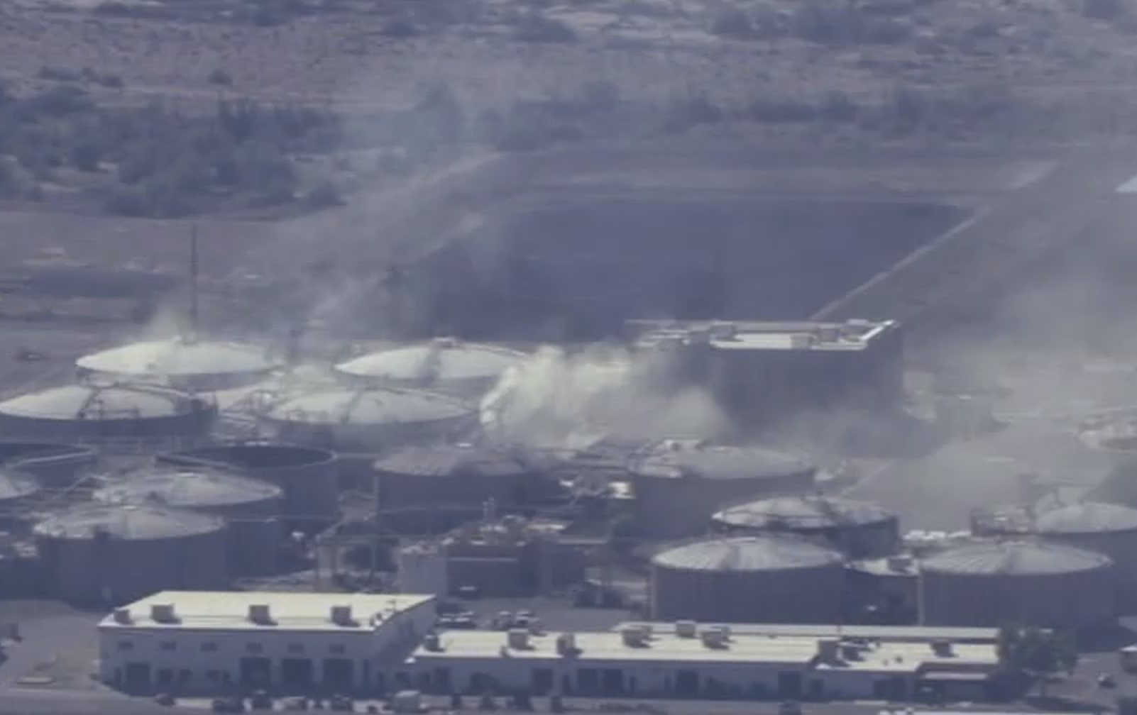 Reported fire at water treatment plant in Phoenix