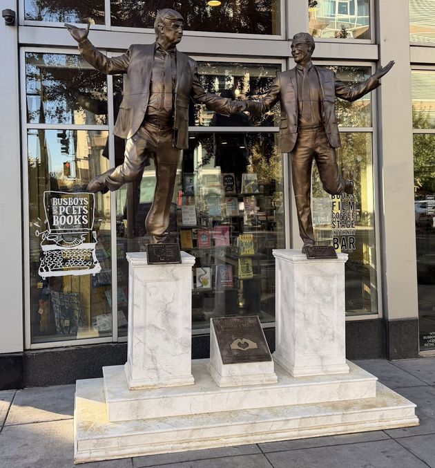 Trump-Epstein ‘Best Friends Forever’ Statue Reappears In DC After ...