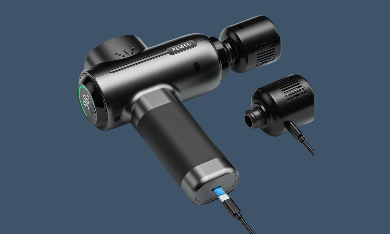 Save 37% on the Renpho Massage Gun with Heat and Cold Therapy