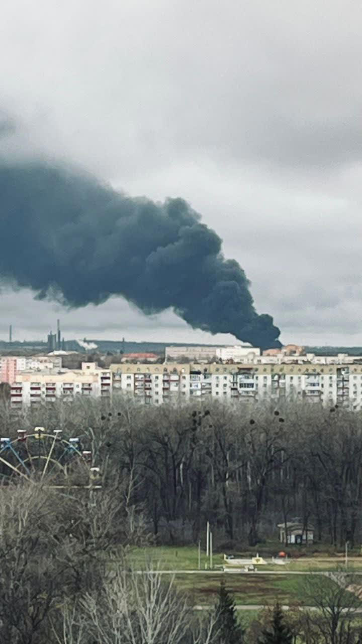 Ukraine's Sumy under Russian attack: Fire and smoke reported