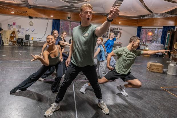 Rehearsal images released and cast announced for Salisbury's 2025 pantomime