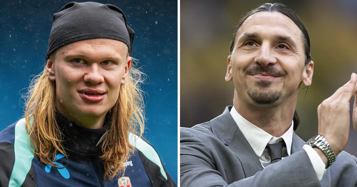 Erling Haalands hyllning till Zlatan Ibrahimovic som säger precis allt