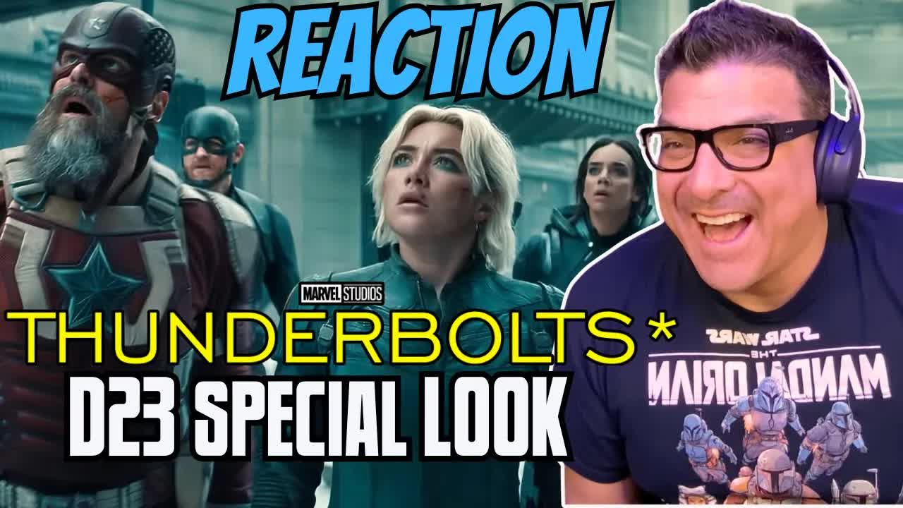 Thunderbolts D23 Brazil special look reaction | Marvel | Disney