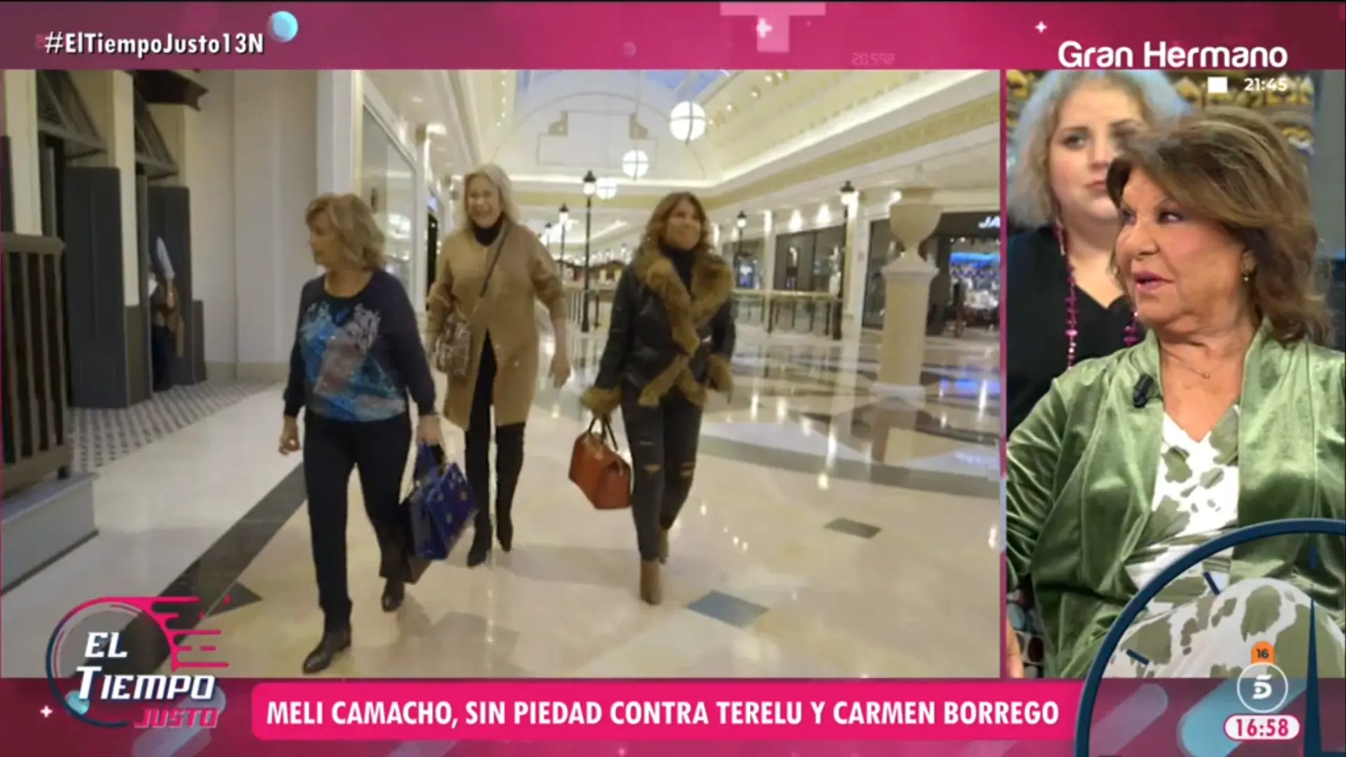 Meli Camacho, amiga de María Teresa Campos, muestra en directo un ...