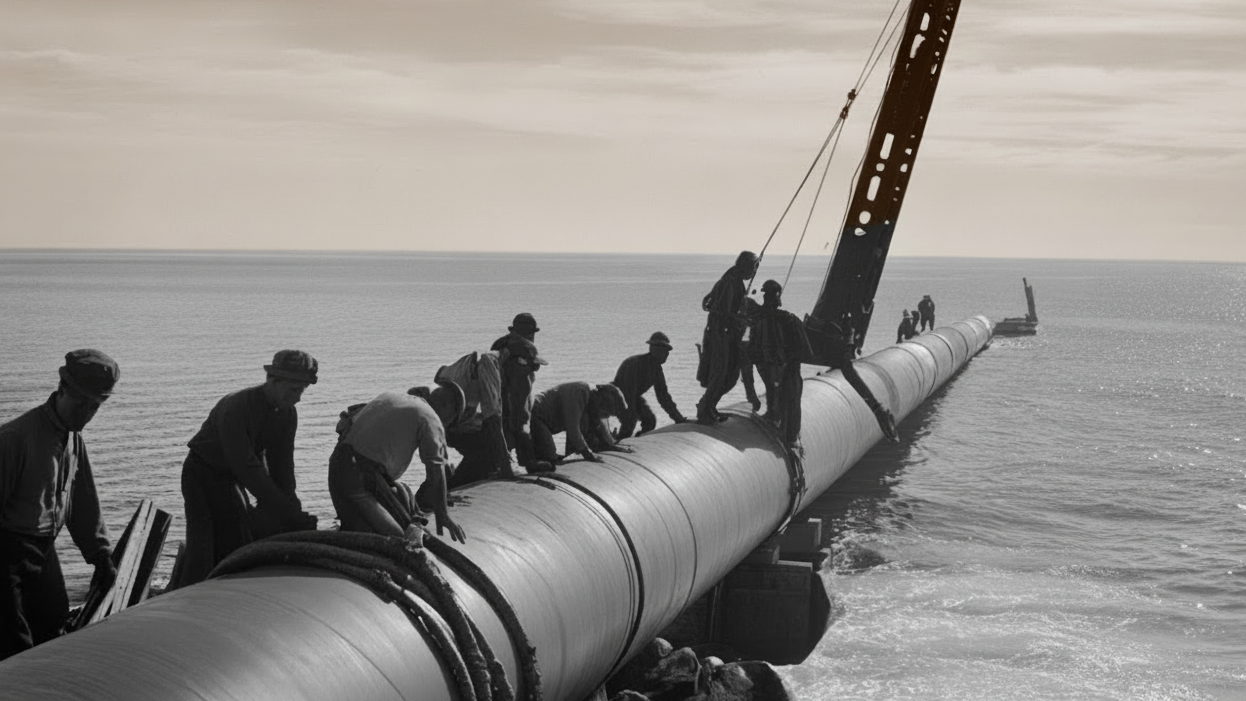 How a Secret 70-Mile Pipeline Fueled World War II