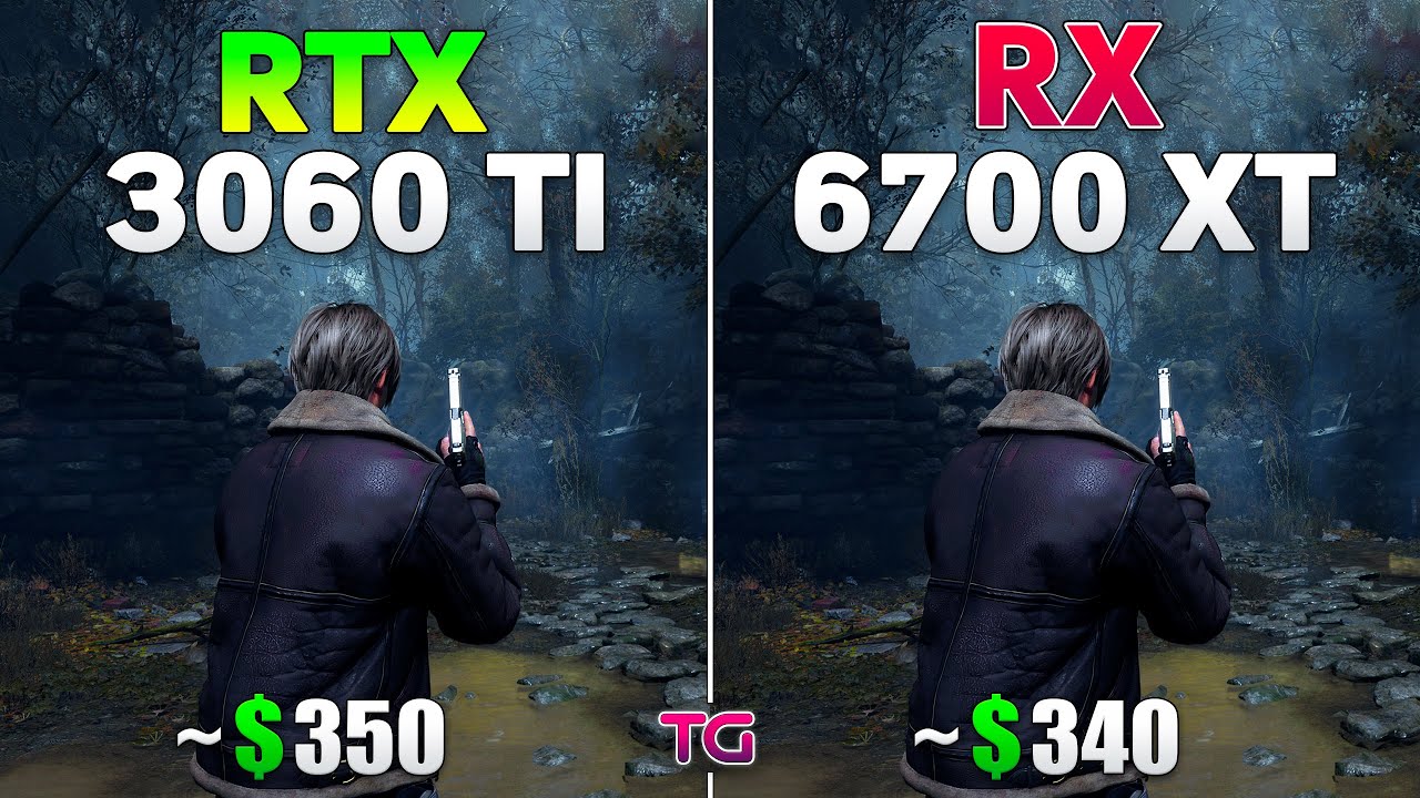 RTX 3060 Ti vs RX 6700 XT test in 10 games (2023)