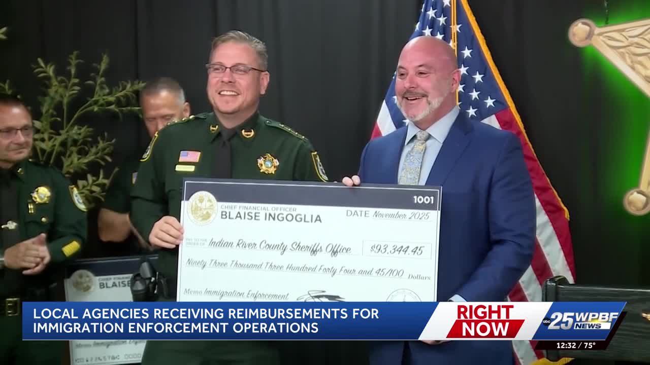 Local agencies receiving reimbursements for immigration enforcement ...
