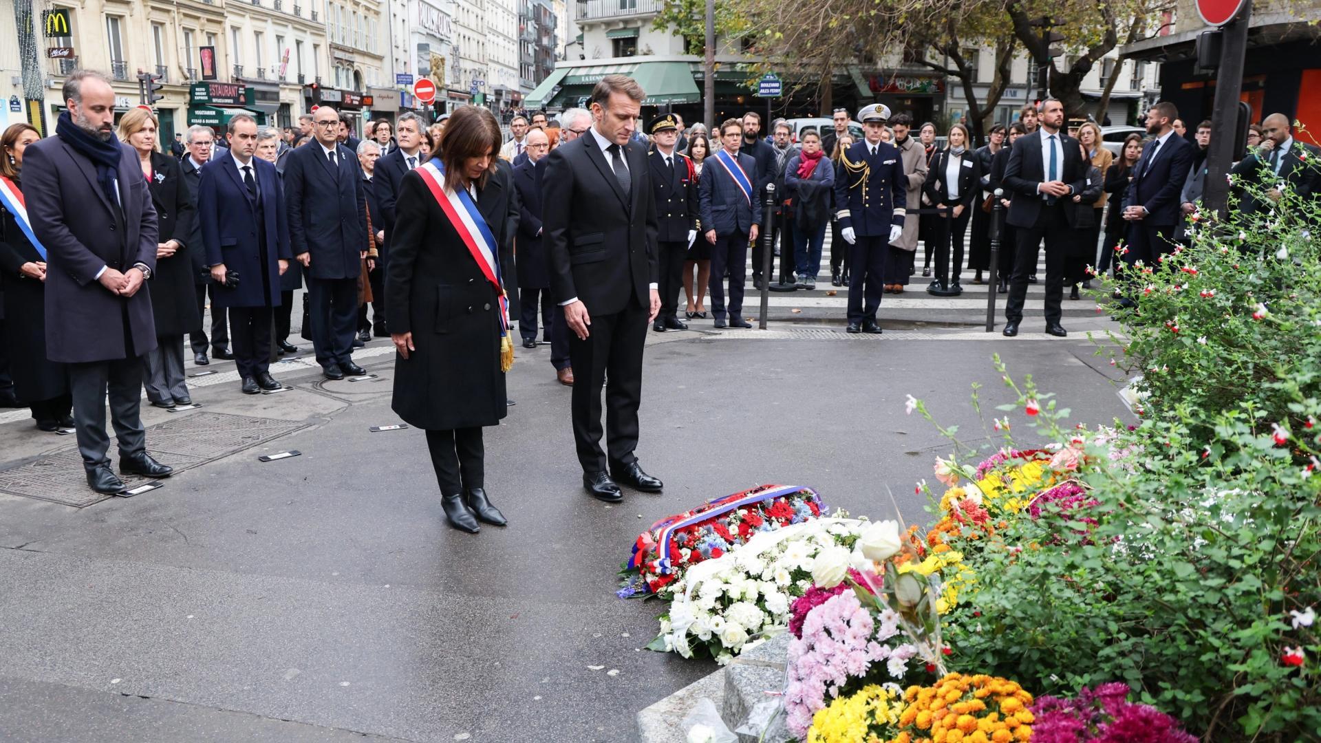 Macron en el décimo aniversario del 13N: "Francia recuerda y el dolor ...