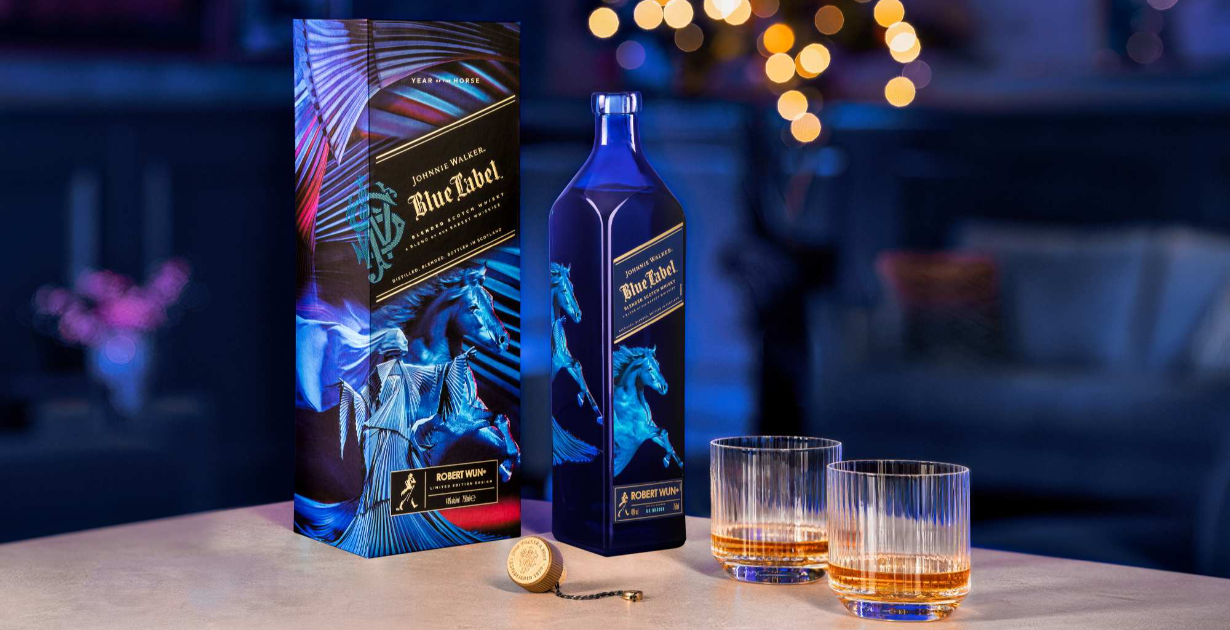 Johnnie Walker Unveils Year of Horse Limited Edition WIth Robert Wun