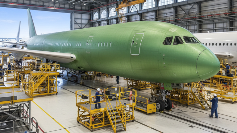 Why New Airplanes Are Painted Green Before They Ever Fly