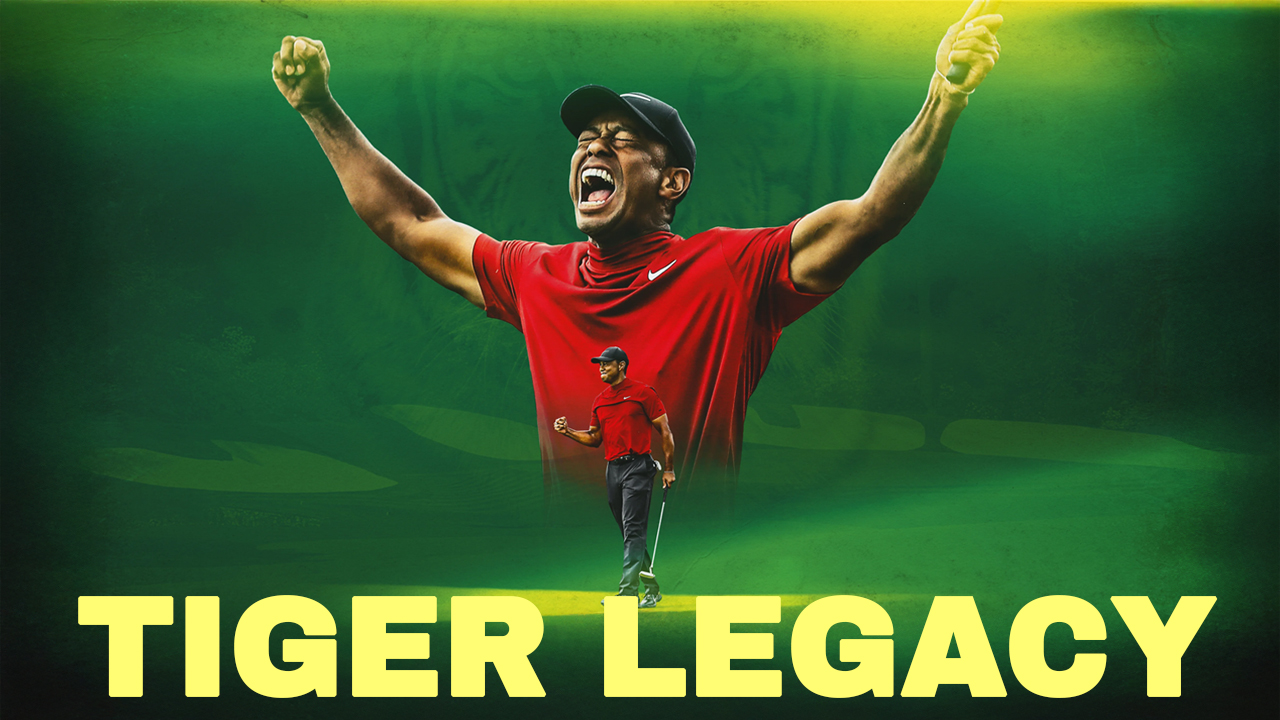 Tiger Woods greatness 15 majors Career Grand Slam x3 and 82 PGA wins iconic