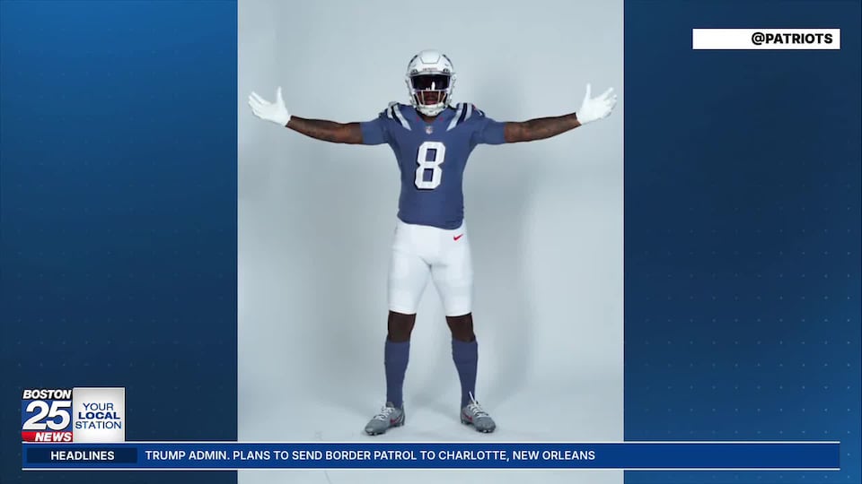 Patriots debuting new 'nor'easter' jersey for Thursday night game ...