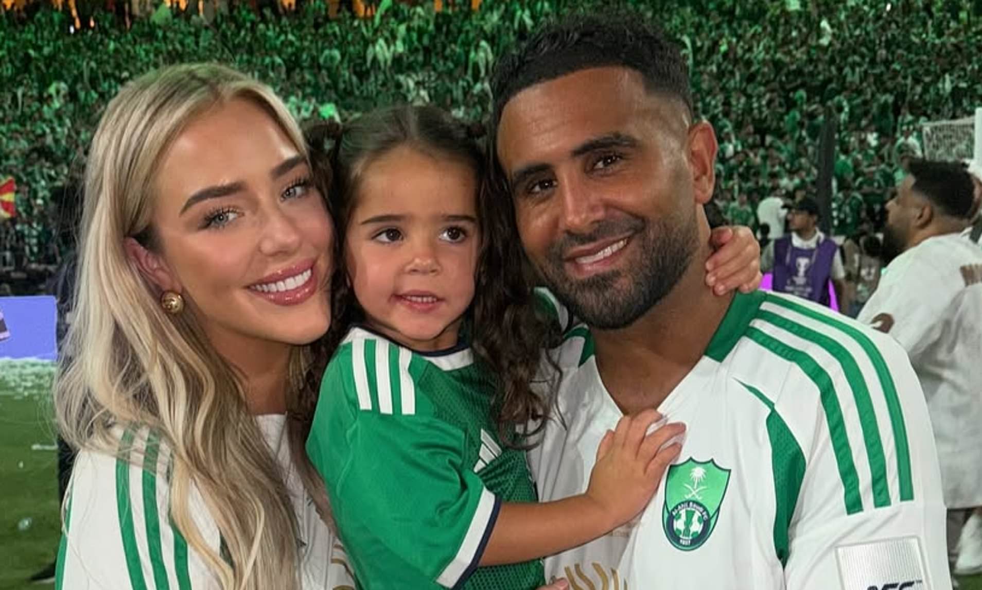 Riyad Mahrez's wife Taylor Ward gives birth to their first son before ...