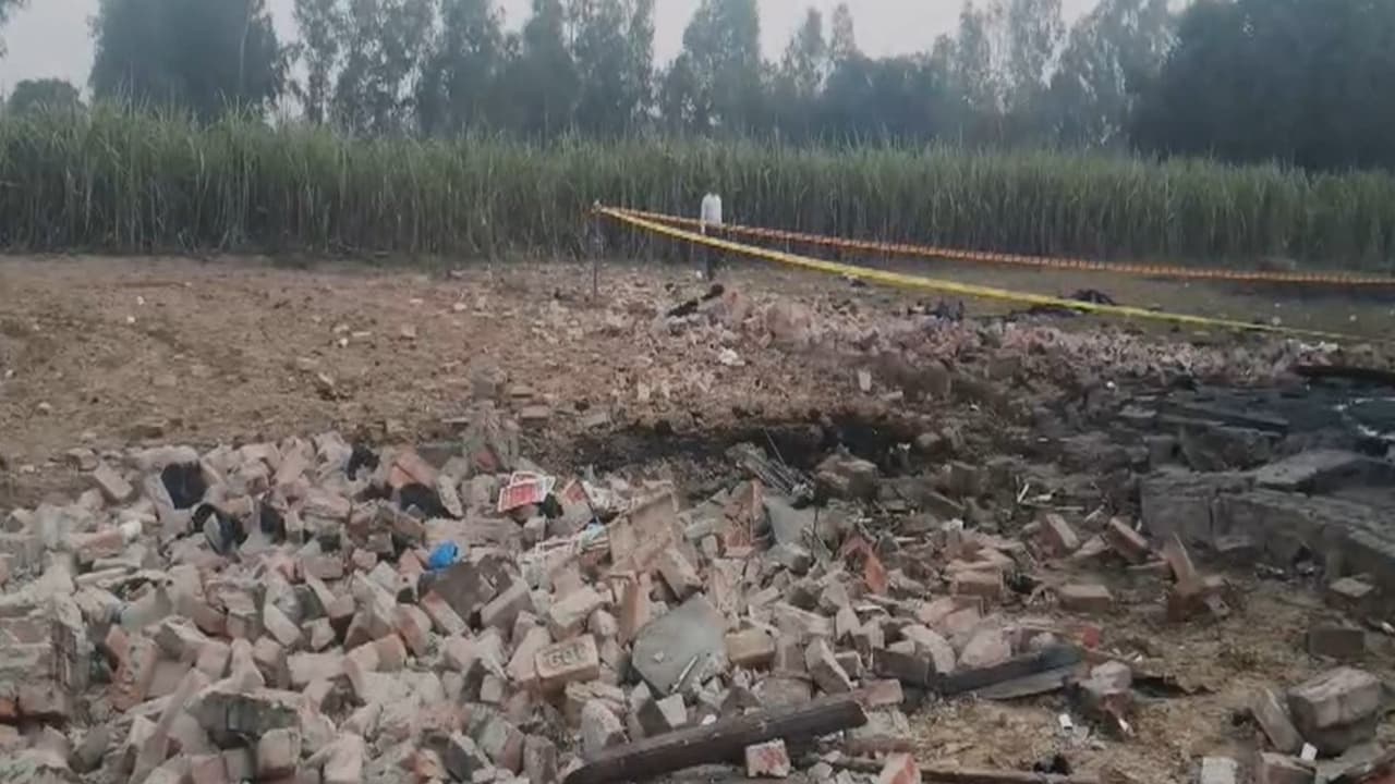 UP: Two killed in fire at firecracker manufacturing unit in Barabanki