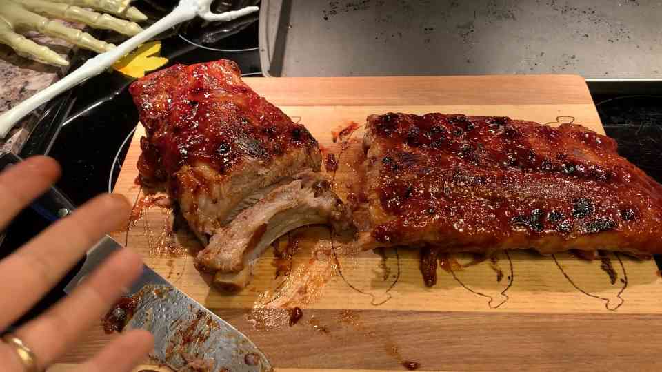 Baby back ribs sausage