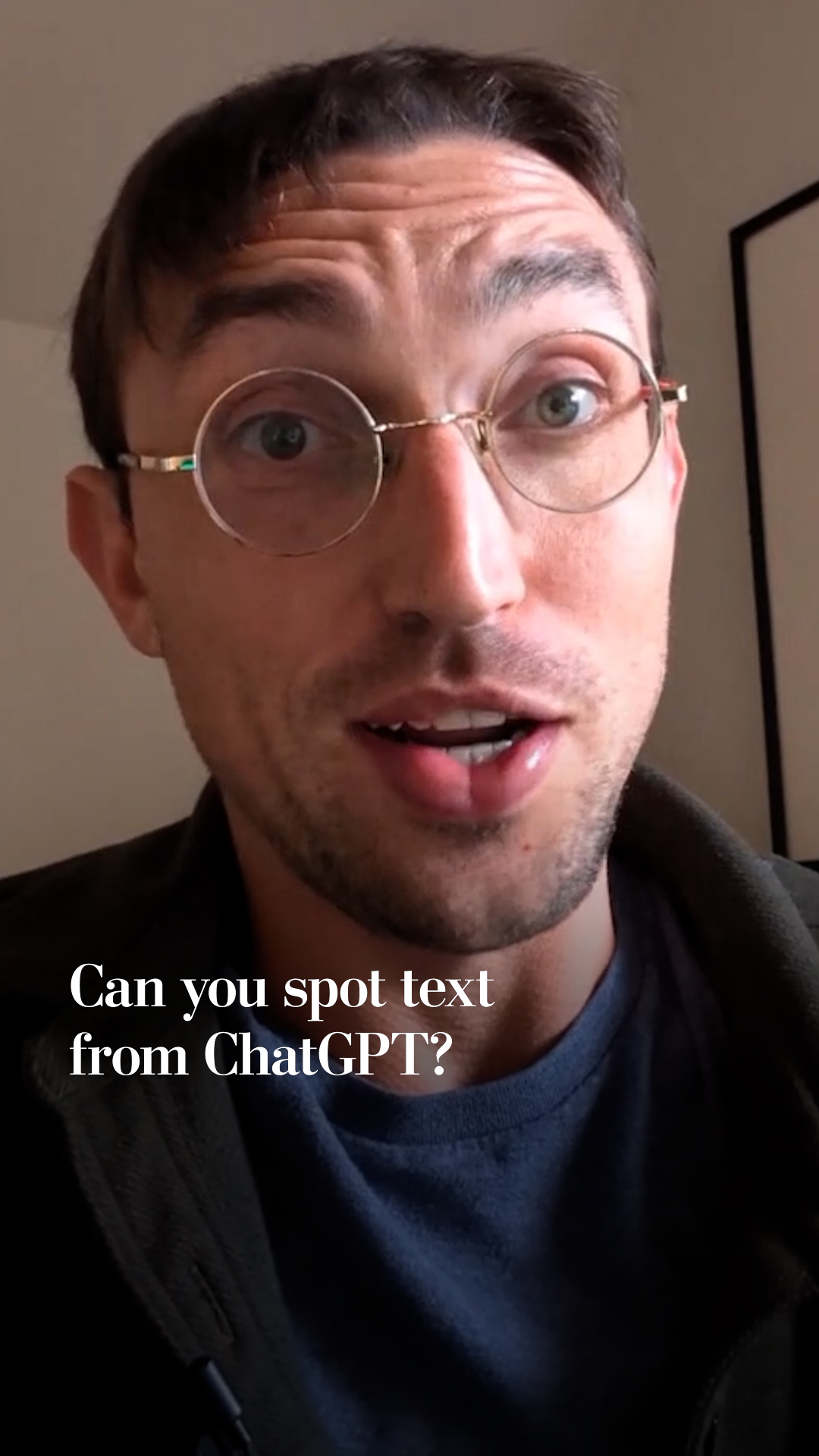 Can you spot text from ChatGPT?