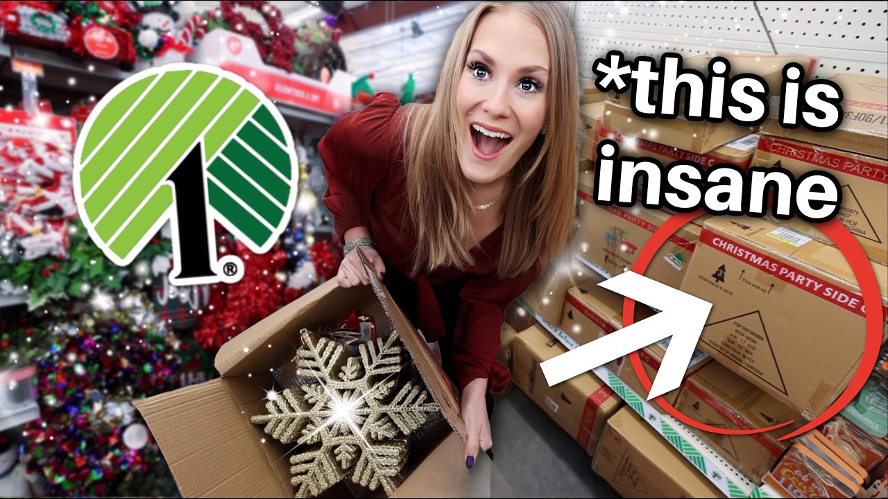 OMG!🎄😱 Dollar Tree Christmas is better than ever!
