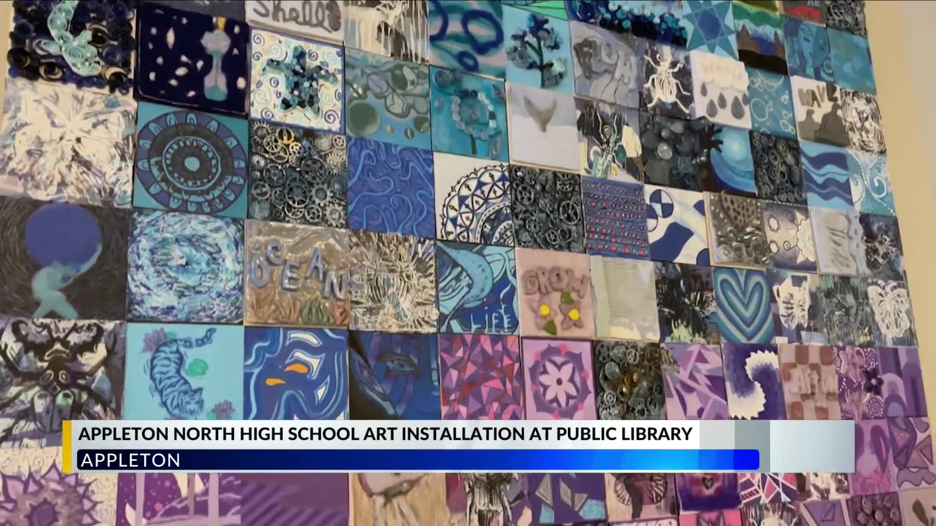 Appleton Public Library unveils new student art piece