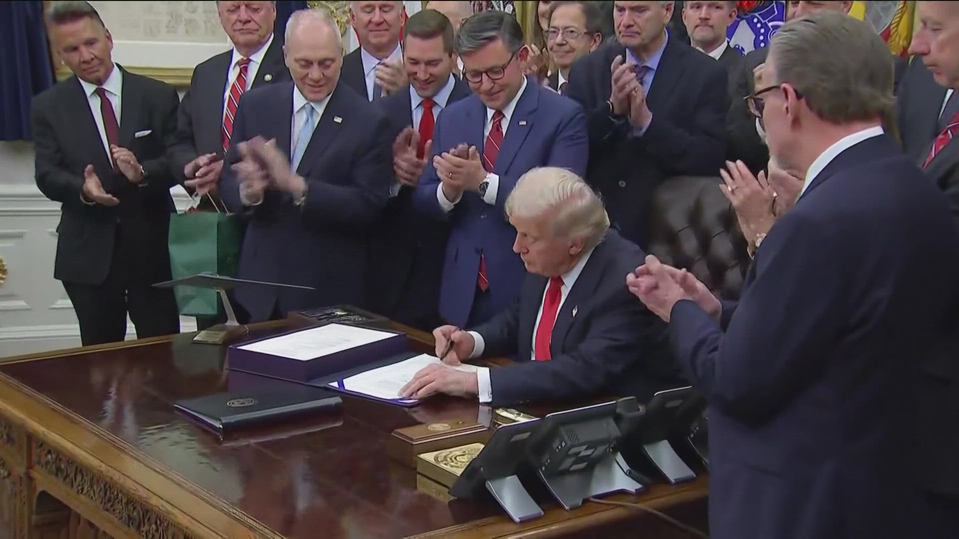 Trump signs spending bill, ending 43-day government shutdown