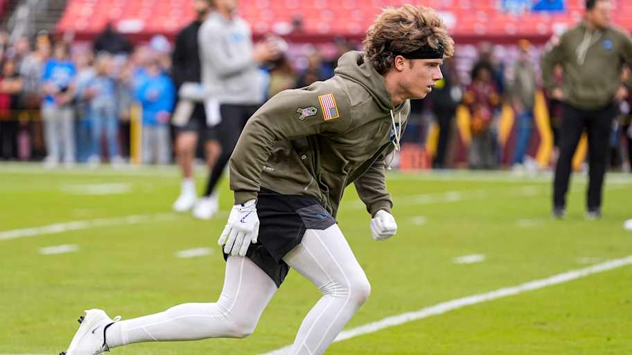 Lions WR Isaac TeSlaa Evaluates Offense, Impact of Jameson Williams