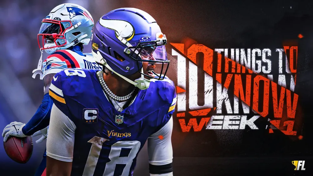 10 Things To Know For Week 11: The Best Deep RB Handcuffs, J.J ...