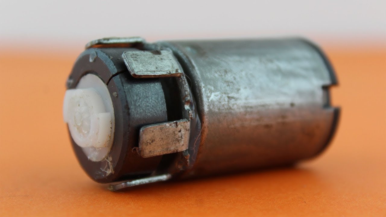 How to make a mini generator at home using DC motor