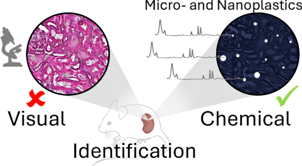 Imaging method pinpoints microplastics in intact human tissue samples
