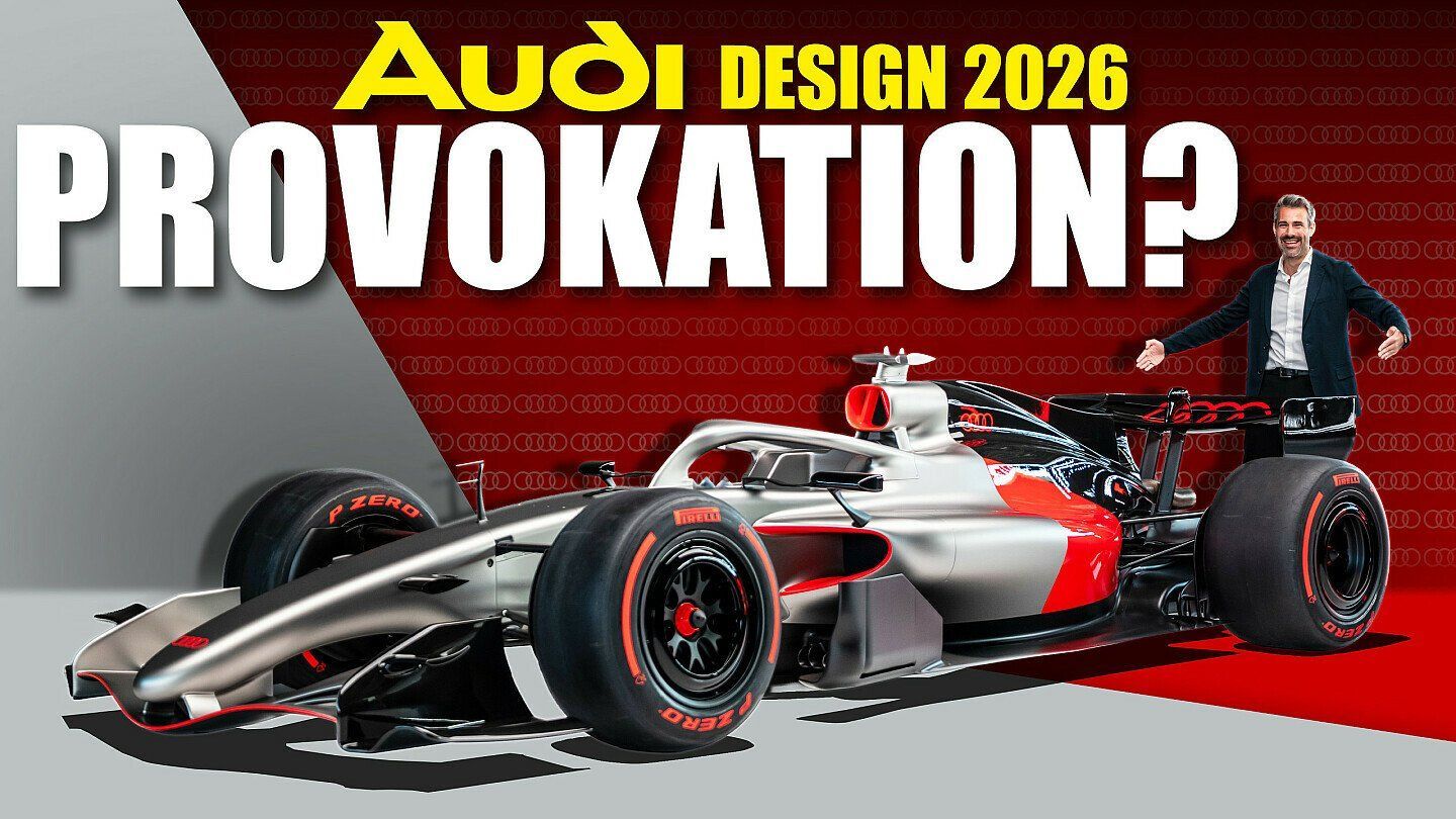 Audi enthüllt Formel-1-Design 2026: Provokation gegen Mercedes?