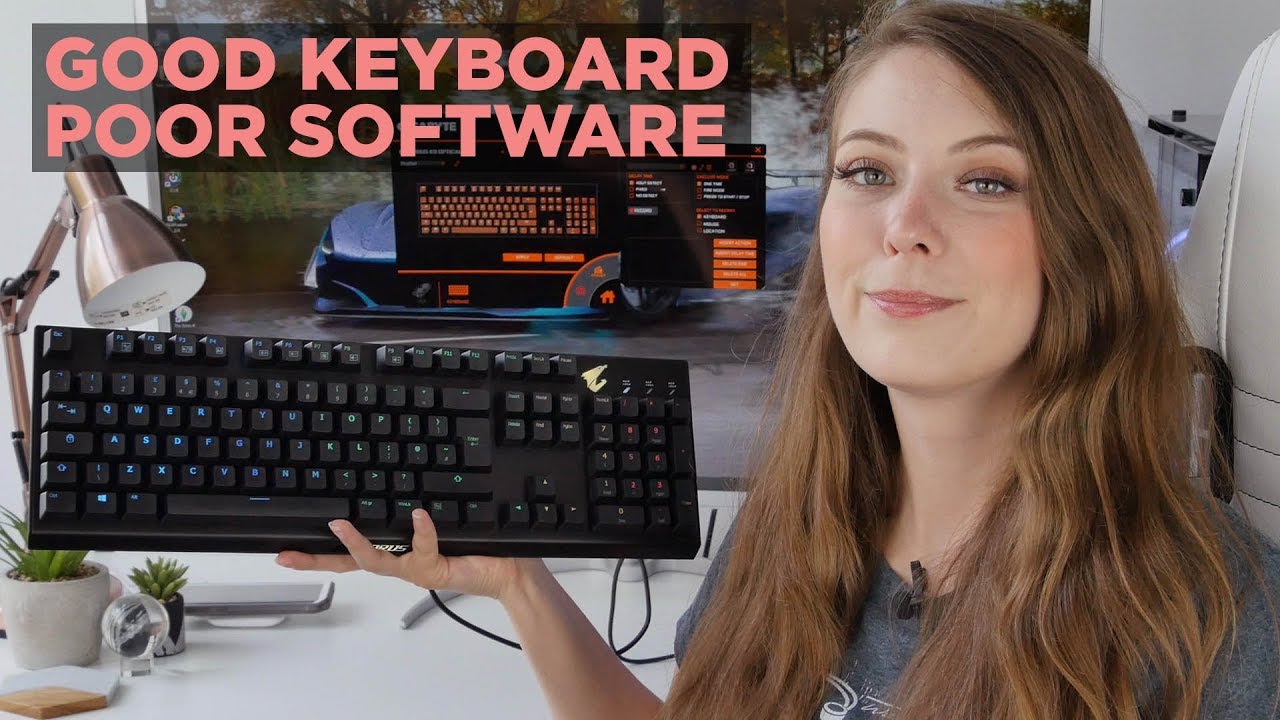 Gigabyte AORUS K9 optical mechanical gaming keyboard review