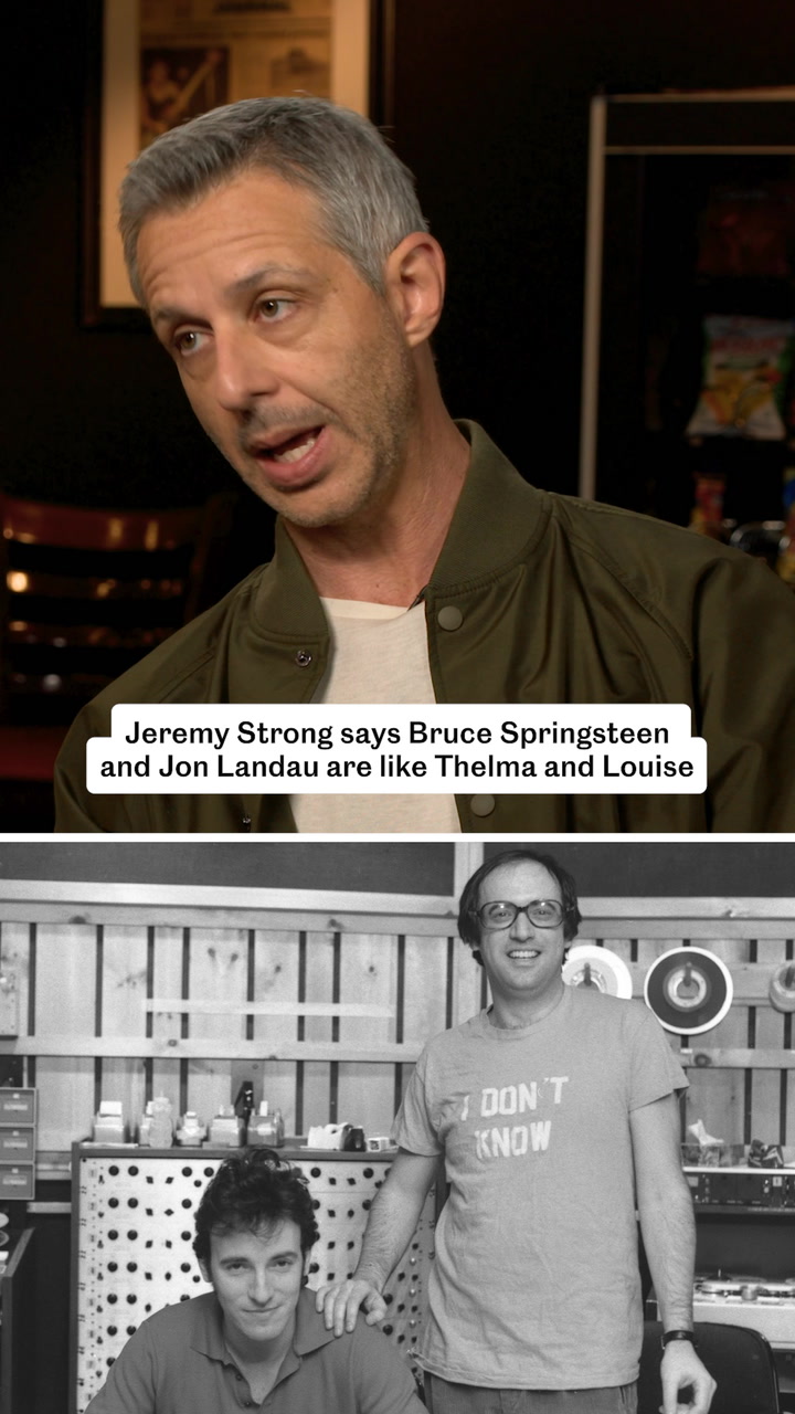 Jeremy Strong Says Bruce Springsteen And Jon Landau Are Like Thelma And ...