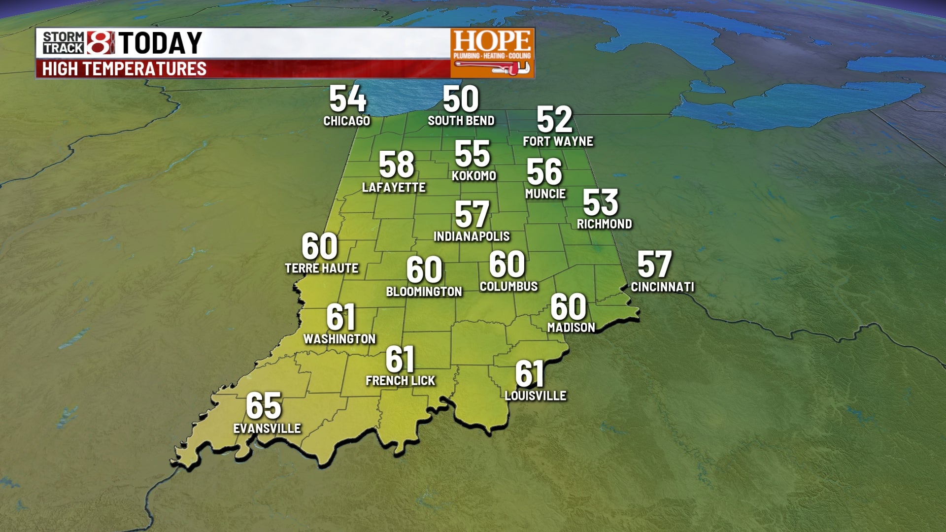 Sunny and seasonable, pushing 70 on Saturday | Nov 13, 2025