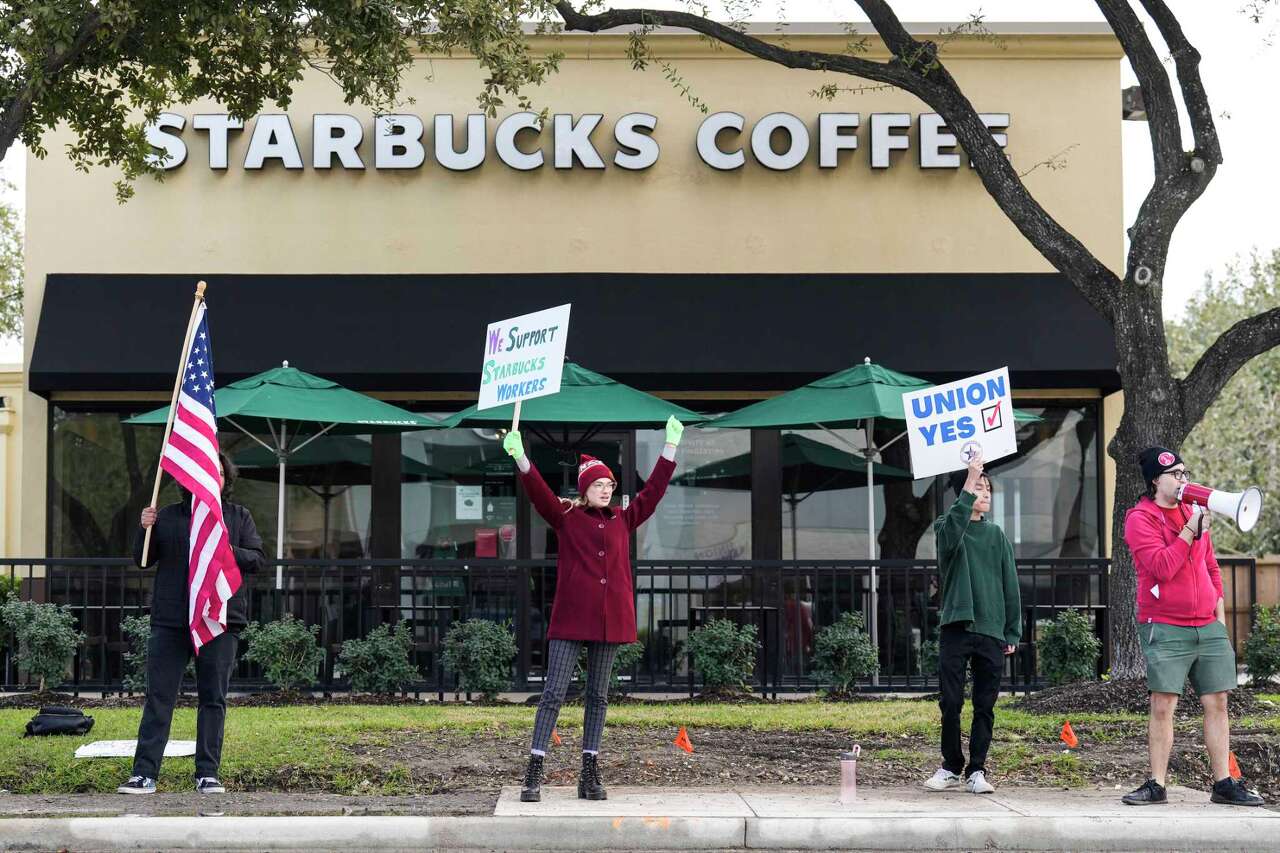 Starbucks workers strike for Red Cup Day. Will Houston be impacted?