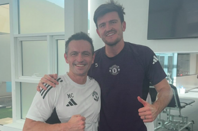 Harry Maguire shares update after Manchester United injury scare