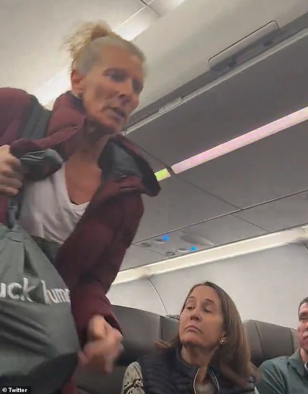 Passenger's irate 'fascist state' outburst causes flight carrying 4 ...