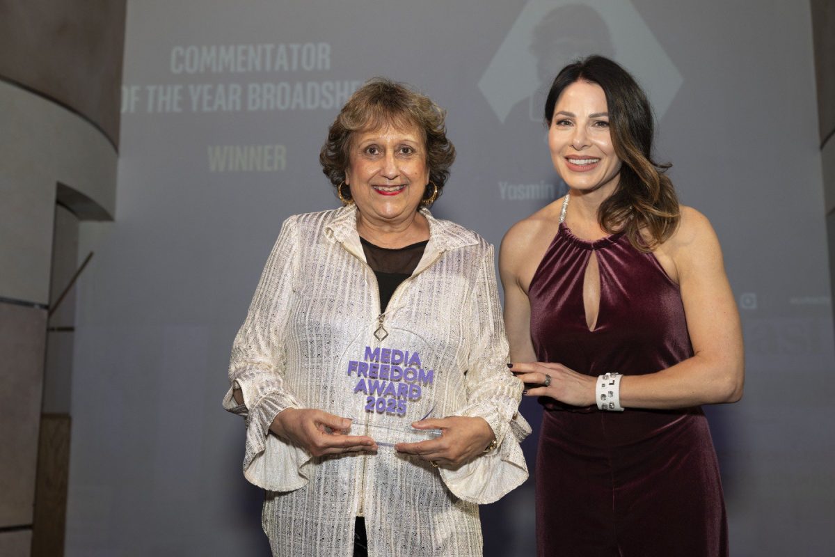 The i Paper’s Yasmin Alibhai-Brown and Ian Birrell win Media Freedom Awards