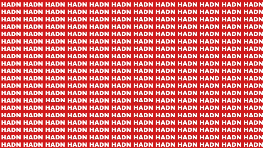 Optical illusion: Can you spot the hidden ‘HAND’ in this image within 7 ...