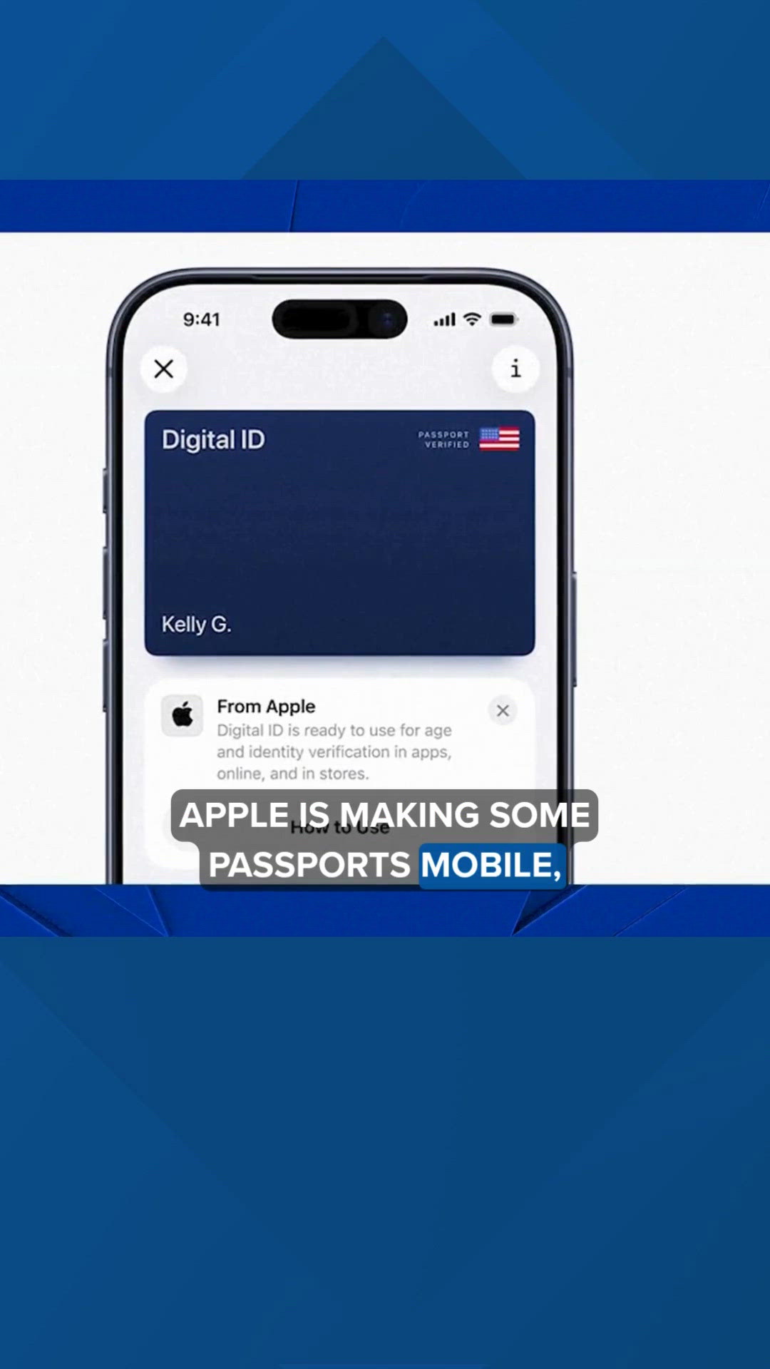 Apple launches passport feature on iPhones
