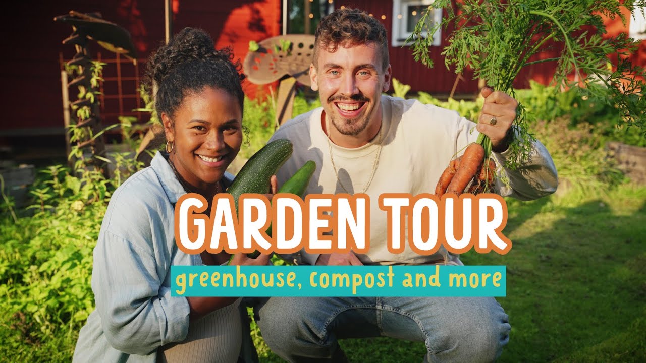 Guiding beginners through a simple and inspiring tour of our home garden