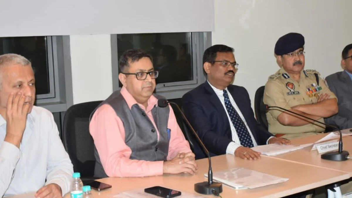 Chief Secretary KAP Sinha reviews preparations for the Shaheedi ...