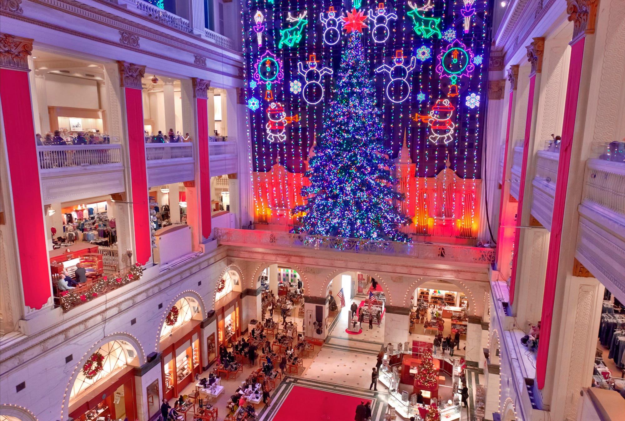 Wanamaker Light Show, Dickens Village to return to Philly in 2025 with ...