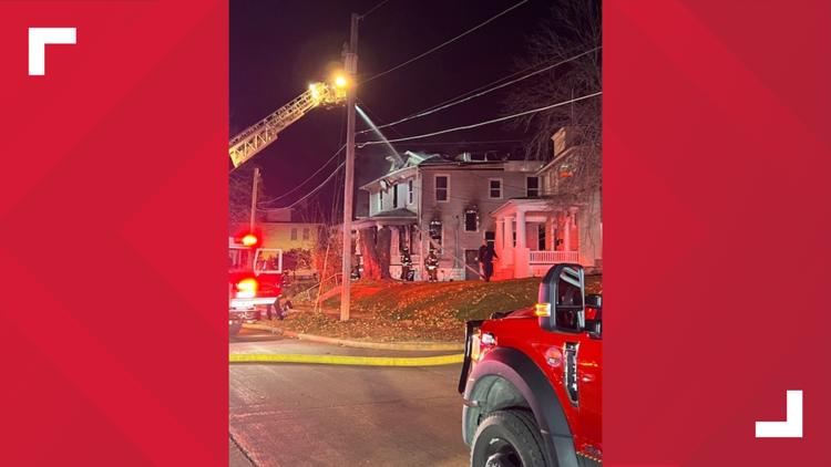 Overnight house fire in Moline damages home; no injuries reported