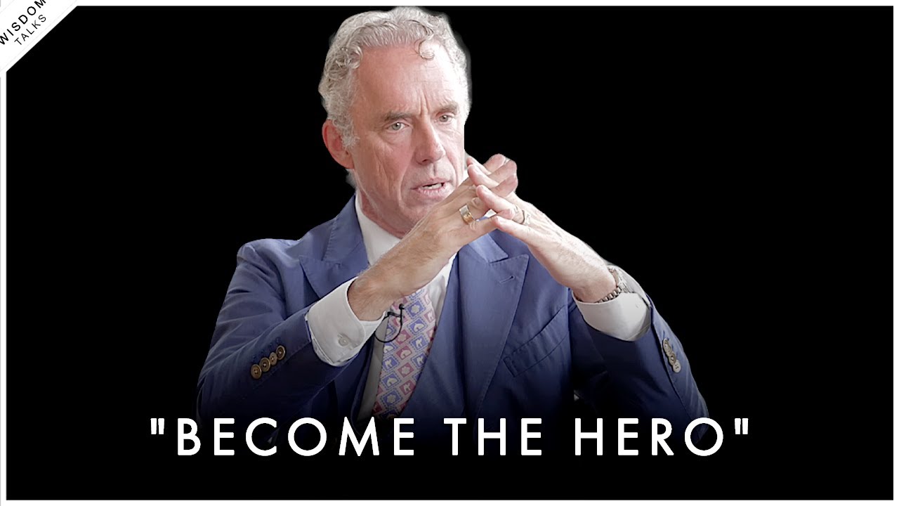 Strive to become the hero of your own story! - Jordan Peterson motivation