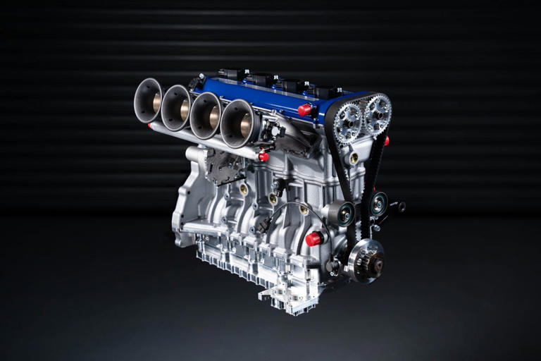 This Mighty Four-Cylinder Engine Revs Like a Lambo but Is Built for ...