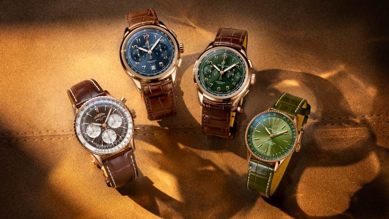 Breitling upgrades its Navitimer Chronograph with red gold colourway ...