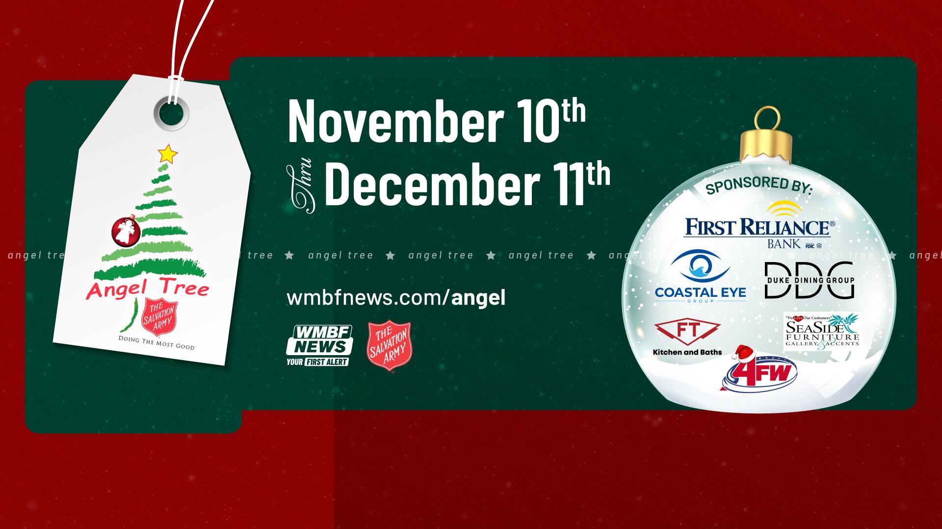 WMBF News, Salvation Army partner for Angel Tree campaign